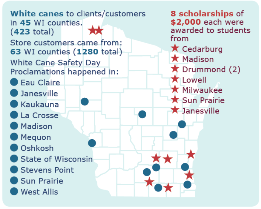 Council Snapshot in 2020 - Wisconsin Council of the Blind & Visually ...